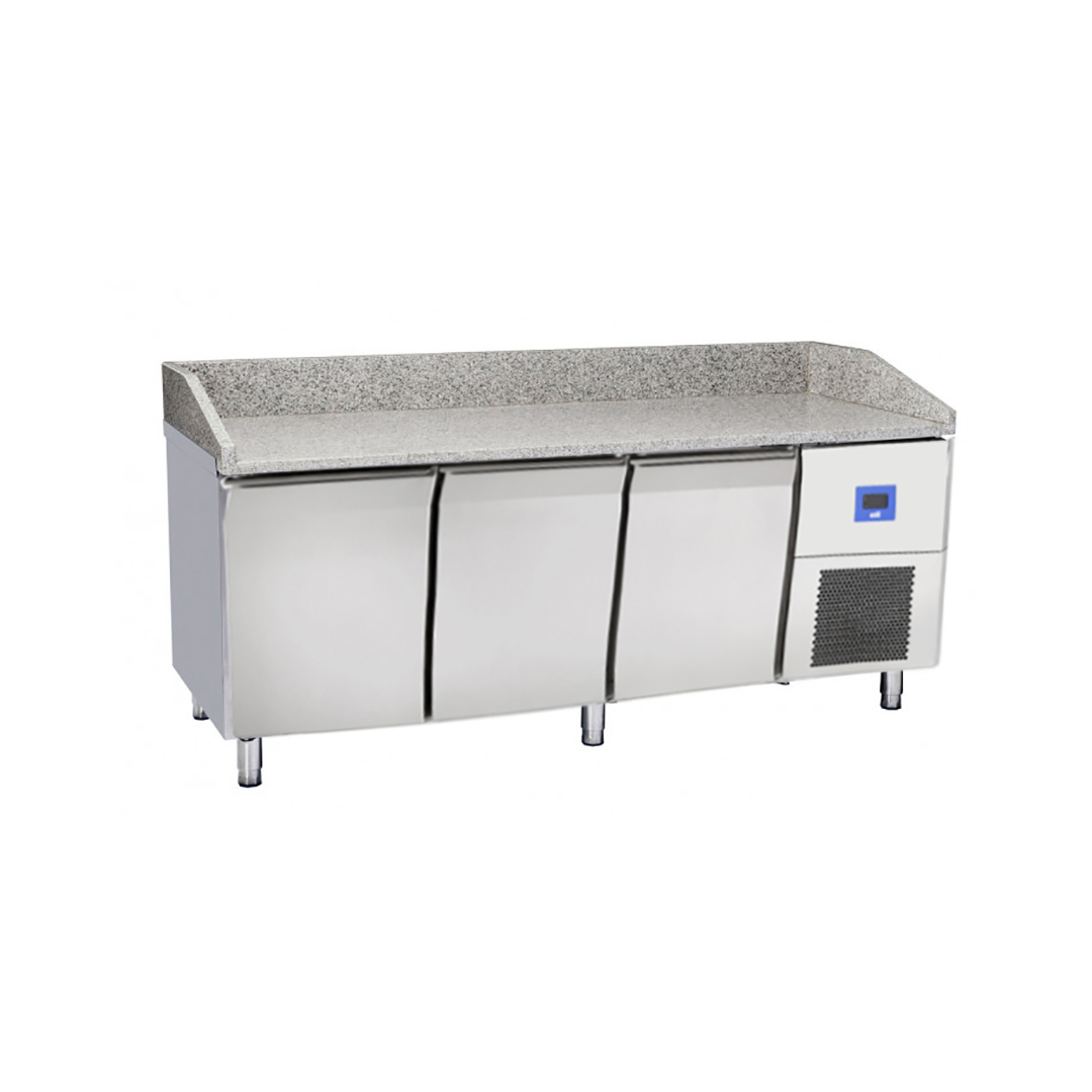 Stainless Counter Chiller With Marble Top